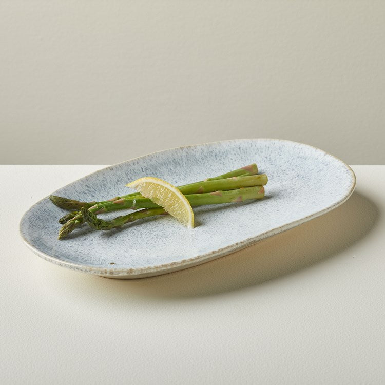 Tableau Margo Oblong Serving Platter, Mist – The Square Gift Co.