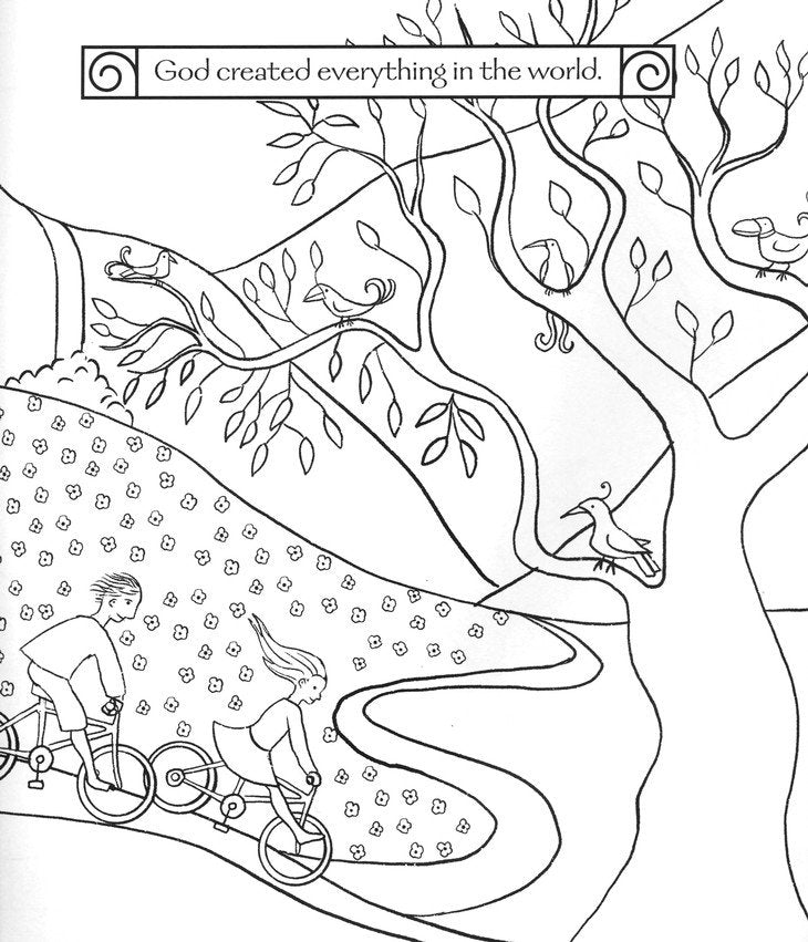 Books Of The Bible Coloring Pages